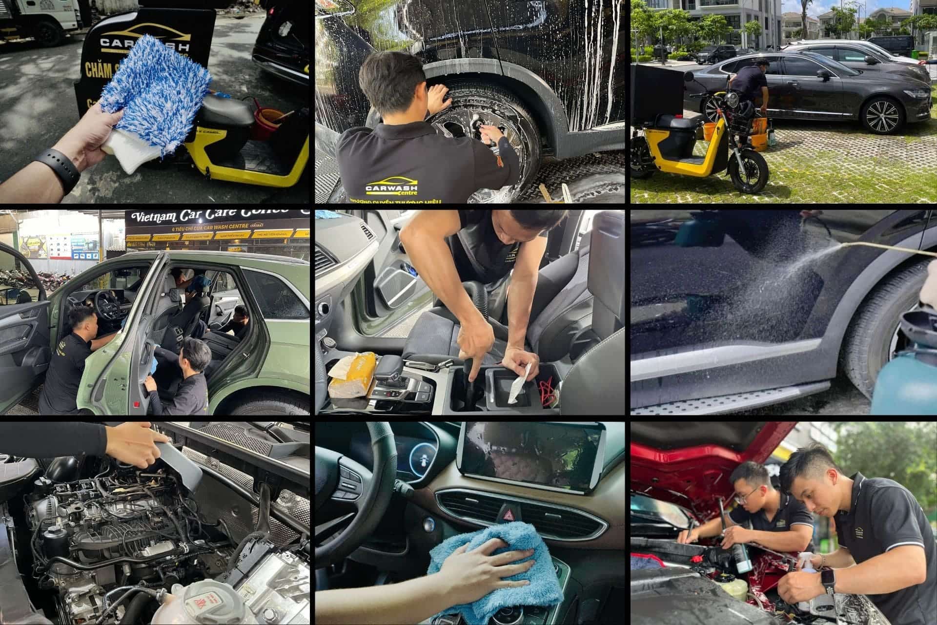 Car Wash Centre - Giải pháp bảo dưỡng chăm sóc xe tại nhà toàn diện